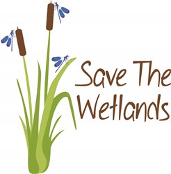 Save The Wetlands print art print art at EmbroideryDesigns.com ...