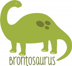Brontosaurus SVG cut file at EmbroideryDesigns.com | EmbroideryDesigns.com