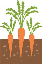 Carrots print art print art at EmbroideryDesigns.com ...