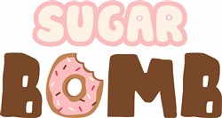 Sugar Bomb SVG cut file at EmbroideryDesigns.com | EmbroideryDesigns.com