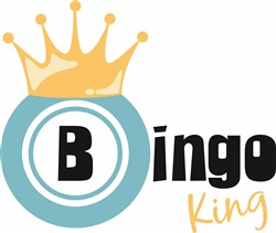 Bingo King print art print art at EmbroideryDesigns.com ...