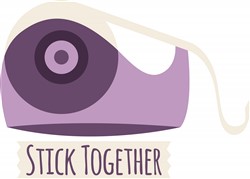 Stick Together print art print art at EmbroideryDesigns.com ...