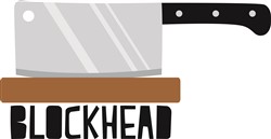 Blockhead print art print art at EmbroideryDesigns.com ...