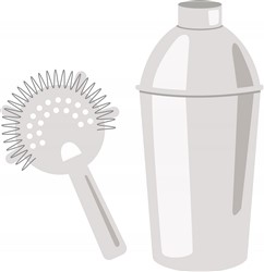 Drink Shaker print art print art at EmbroideryDesigns.com ...