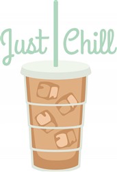 Just Chill print art print art at EmbroideryDesigns.com ...