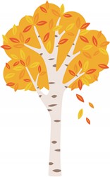 Autumn Tree print art print art at EmbroideryDesigns.com ...