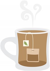 Hot Tea SVG cut file at EmbroideryDesigns.com | EmbroideryDesigns.com