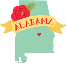 Alabama print art print art at EmbroideryDesigns.com ...