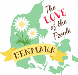 Denmark Love print art print art at EmbroideryDesigns.com ...