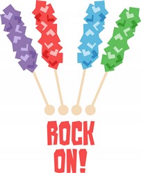 Rock On print art print art at EmbroideryDesigns.com ...