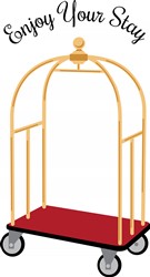 Enjoy Your Stay print art print art at EmbroideryDesigns.com ...