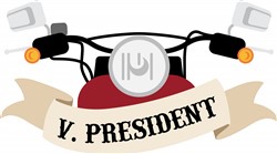 Motorcycle V President print art print art at EmbroideryDesigns.com ...