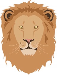 Lion Head print art print art at EmbroideryDesigns.com ...