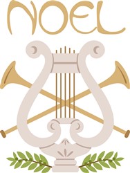 Noel print art print art at EmbroideryDesigns.com | EmbroideryDesigns.com