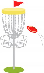 Frisbee Disc Golf print art print art at EmbroideryDesigns.com ...