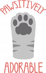 Pawsitively Adorable SVG cut file at EmbroideryDesigns.com ...