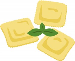 Ravioli Pasta print art print art at EmbroideryDesigns.com ...