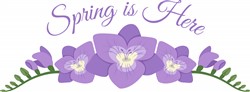 Spring Is Here print art print art at EmbroideryDesigns.com ...