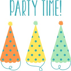 Party Time print art print art at EmbroideryDesigns.com ...