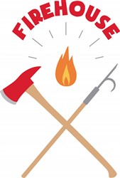 Firehouse print art print art at EmbroideryDesigns.com ...