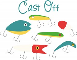 Cast Off print art print art at EmbroideryDesigns.com ...