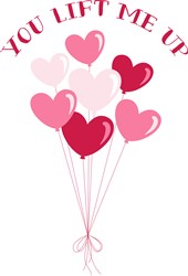 Lift Me Up SVG cut file at EmbroideryDesigns.com | EmbroideryDesigns.com