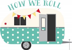 How We Roll SVG cut file at EmbroideryDesigns.com | EmbroideryDesigns.com