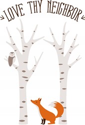 Love Thy Neighbor SVG cut file at EmbroideryDesigns.com ...