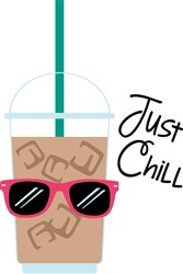 Just Chill print art print art at EmbroideryDesigns.com ...