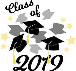 Class Of 2019 SVG cut file at EmbroideryDesigns.com | EmbroideryDesigns.com