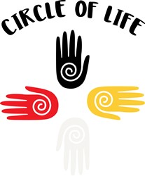 Circle Of Life print art print art at EmbroideryDesigns.com ...