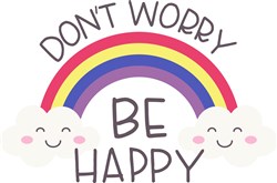 Don't Worry Be Happy SVG cut file at EmbroideryDesigns.com ...