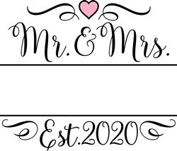 Est 2020 SVG cut file at EmbroideryDesigns.com | EmbroideryDesigns.com