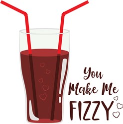 You Make Me Fizzy print art print art at EmbroideryDesigns.com ...