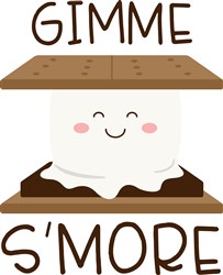 Gimme Smore print art print art at EmbroideryDesigns.com ...