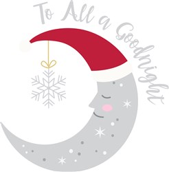 To All A Goodnight print art print art at EmbroideryDesigns.com ...