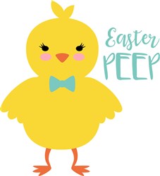 Easter Peep SVG cut file at EmbroideryDesigns.com | EmbroideryDesigns.com