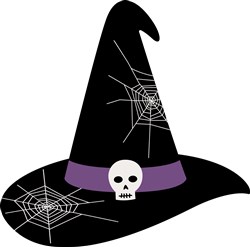 Halloween Witch Hat print art print art at EmbroideryDesigns.com ...