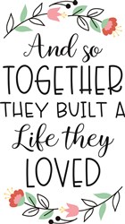 Life Together SVG cut file at EmbroideryDesigns.com | EmbroideryDesigns.com
