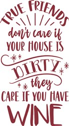 True Friends SVG cut file at EmbroideryDesigns.com | EmbroideryDesigns.com