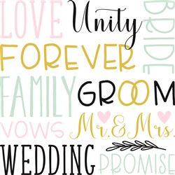 Love & Unity SVG cut file at EmbroideryDesigns.com | EmbroideryDesigns.com