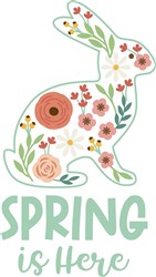 Spring Is Here print art print art at EmbroideryDesigns.com ...