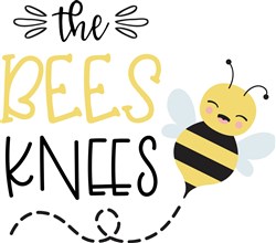 The Bees Knees print art print art at EmbroideryDesigns.com ...