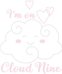 Im On Cloud Nine print art print art at EmbroideryDesigns.com ...