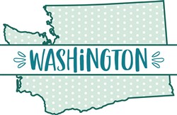 Washington State print art print art at EmbroideryDesigns.com ...