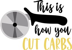 Cut Carbs print art print art at EmbroideryDesigns.com ...