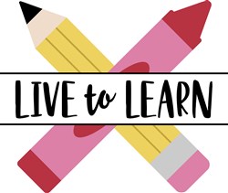 Live To Learn print art print art at EmbroideryDesigns.com ...