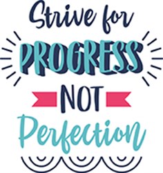 Strive For Progress print art print art at EmbroideryDesigns.com ...