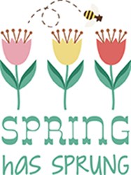 Spring Has Sprung print art print art at EmbroideryDesigns.com ...