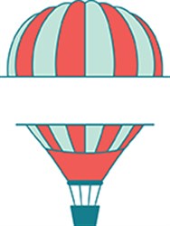 Hot Air Balloon print art print art at EmbroideryDesigns.com ...